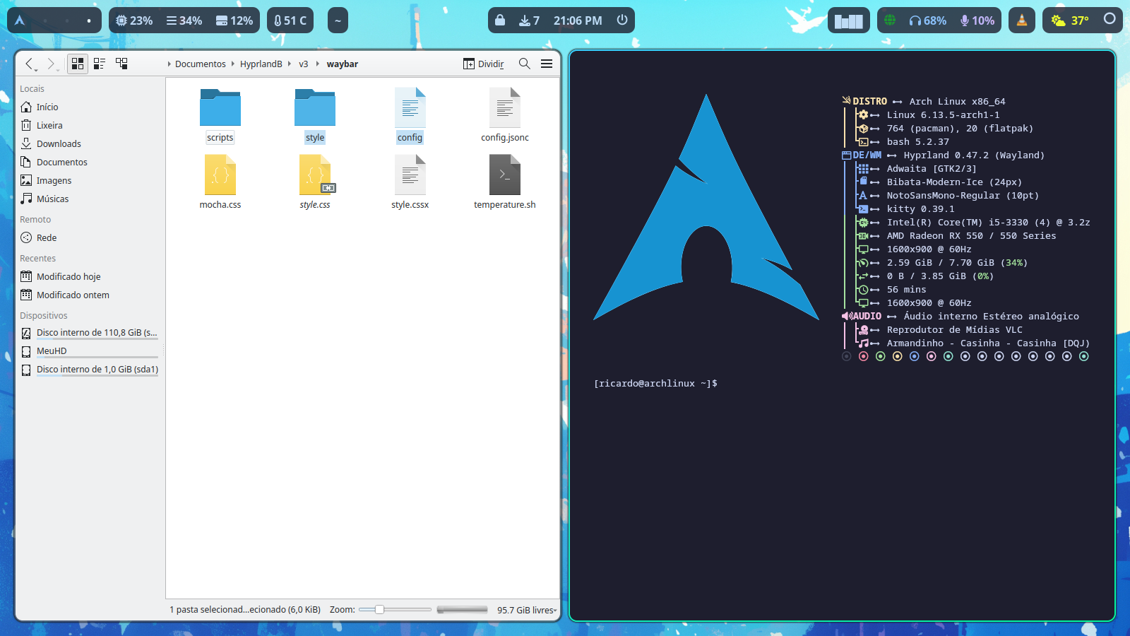 [Hyprland] My Hyprland updated | Scrolller