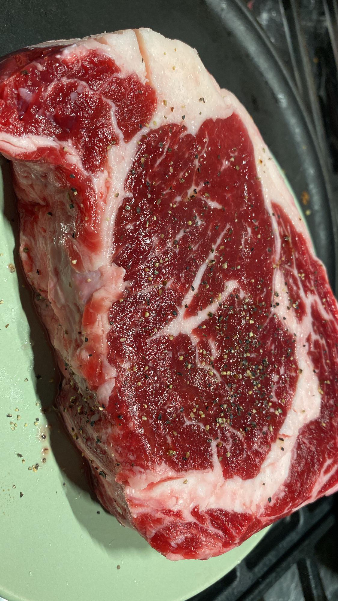 Cast iron seared + rosemary garlic butter | Scrolller