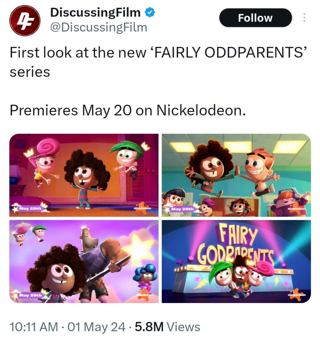 Fairly Oddparents is getting a new series with a brand new protagonist (also, based on the last ...