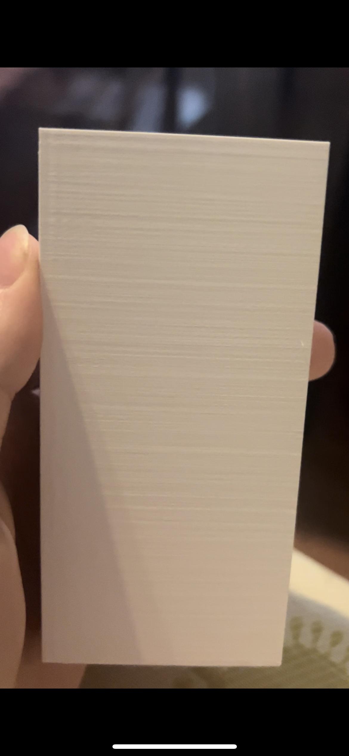 Ugly layer line and little holes on the print | Scrolller