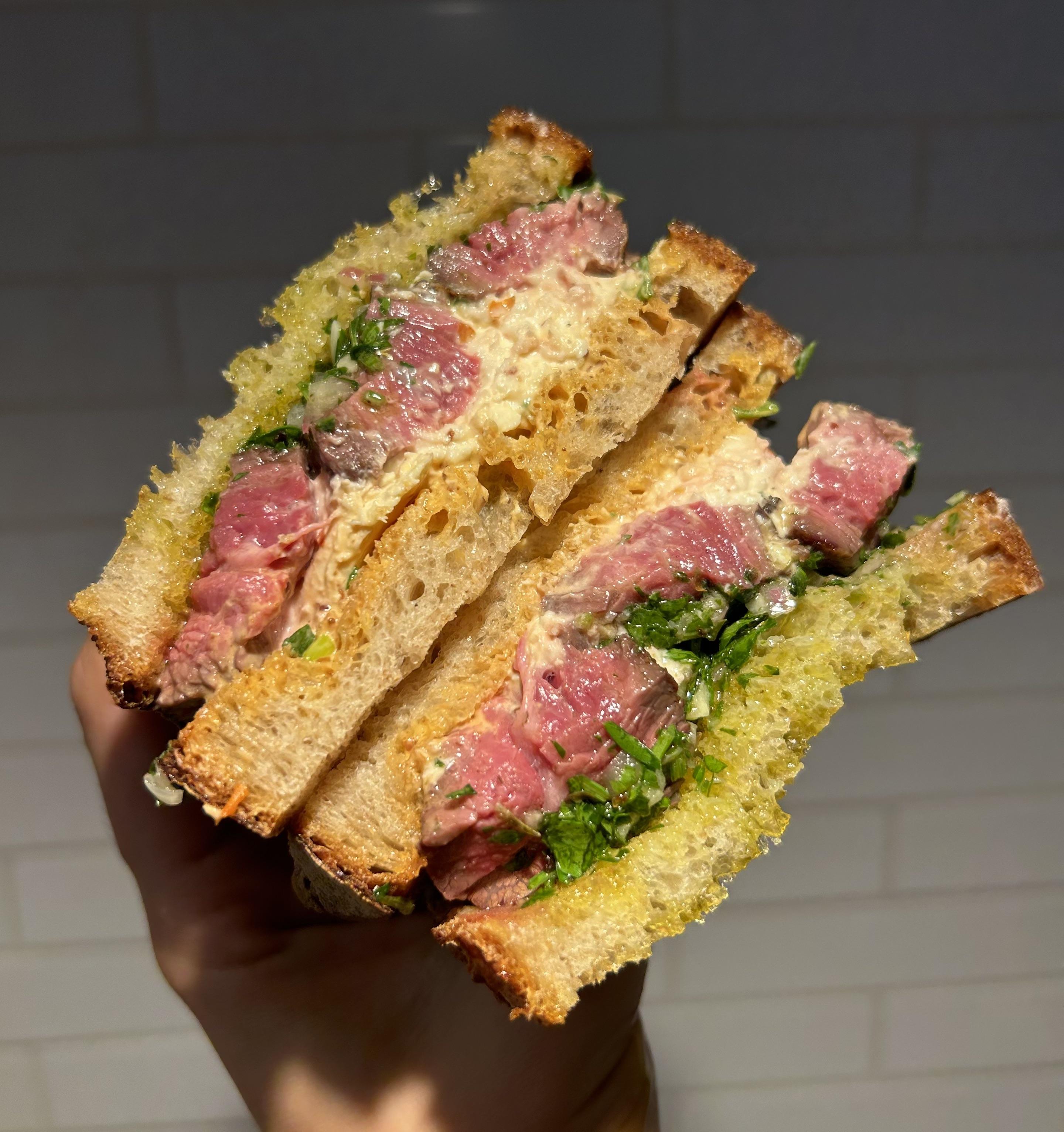 Homemade steak sandwich | Scrolller