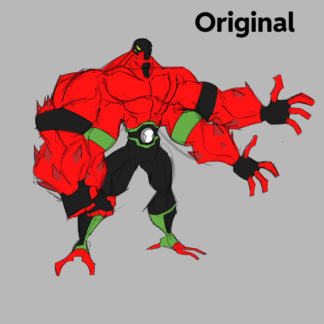 Heatblast and Fourarms redesigns- V2 | Scrolller