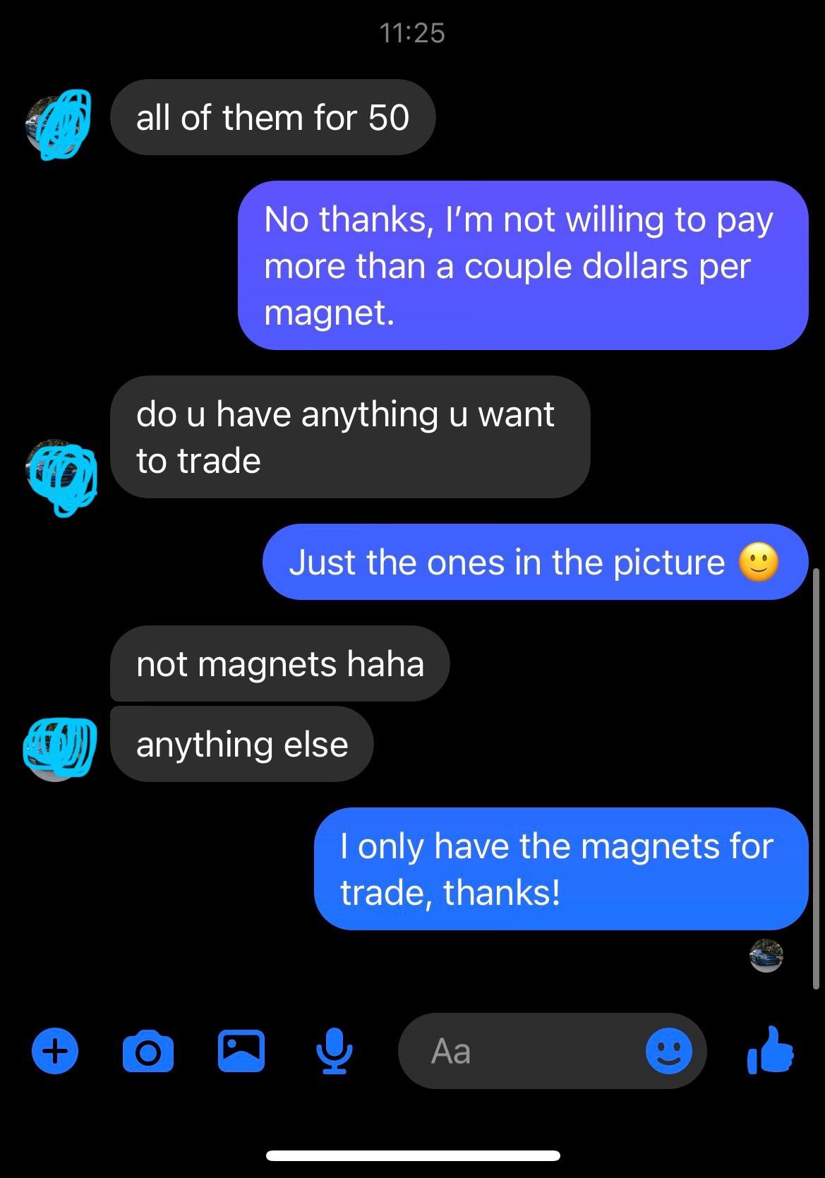 Classic FB marketplace interaction | Scrolller