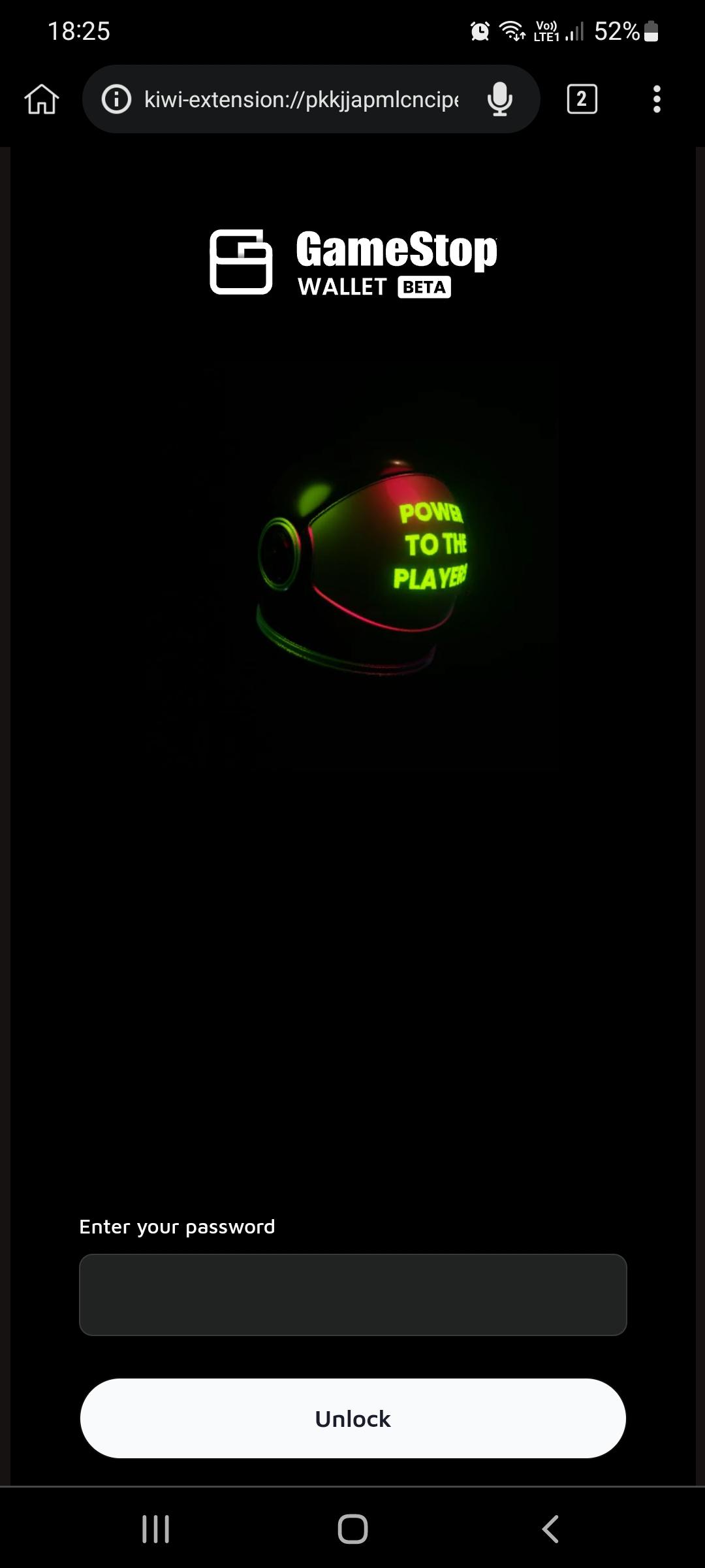 Gamestop Wallet on android via Kiwi browser. | Scrolller