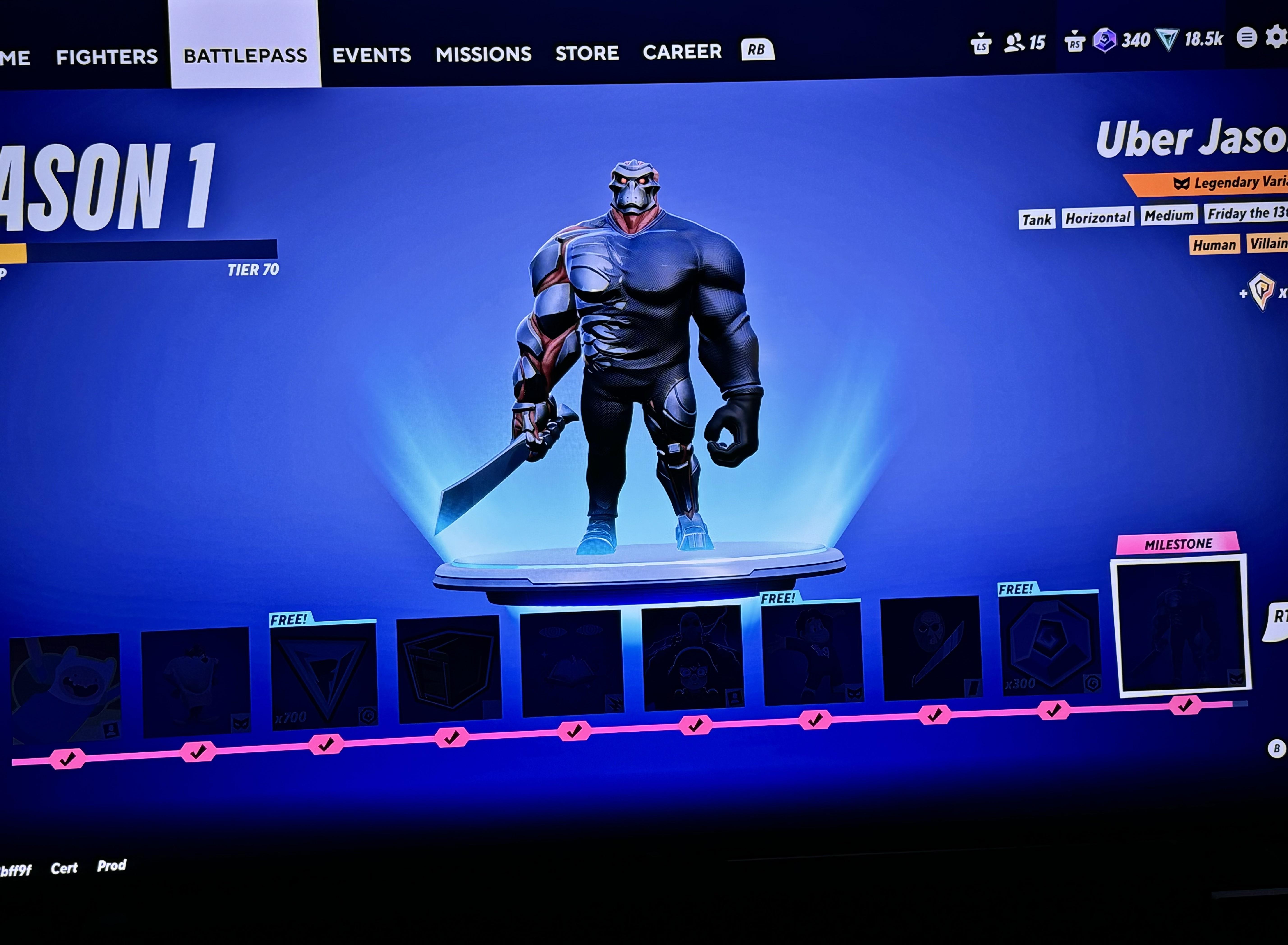 Jason disappears from select Screen | Scrolller