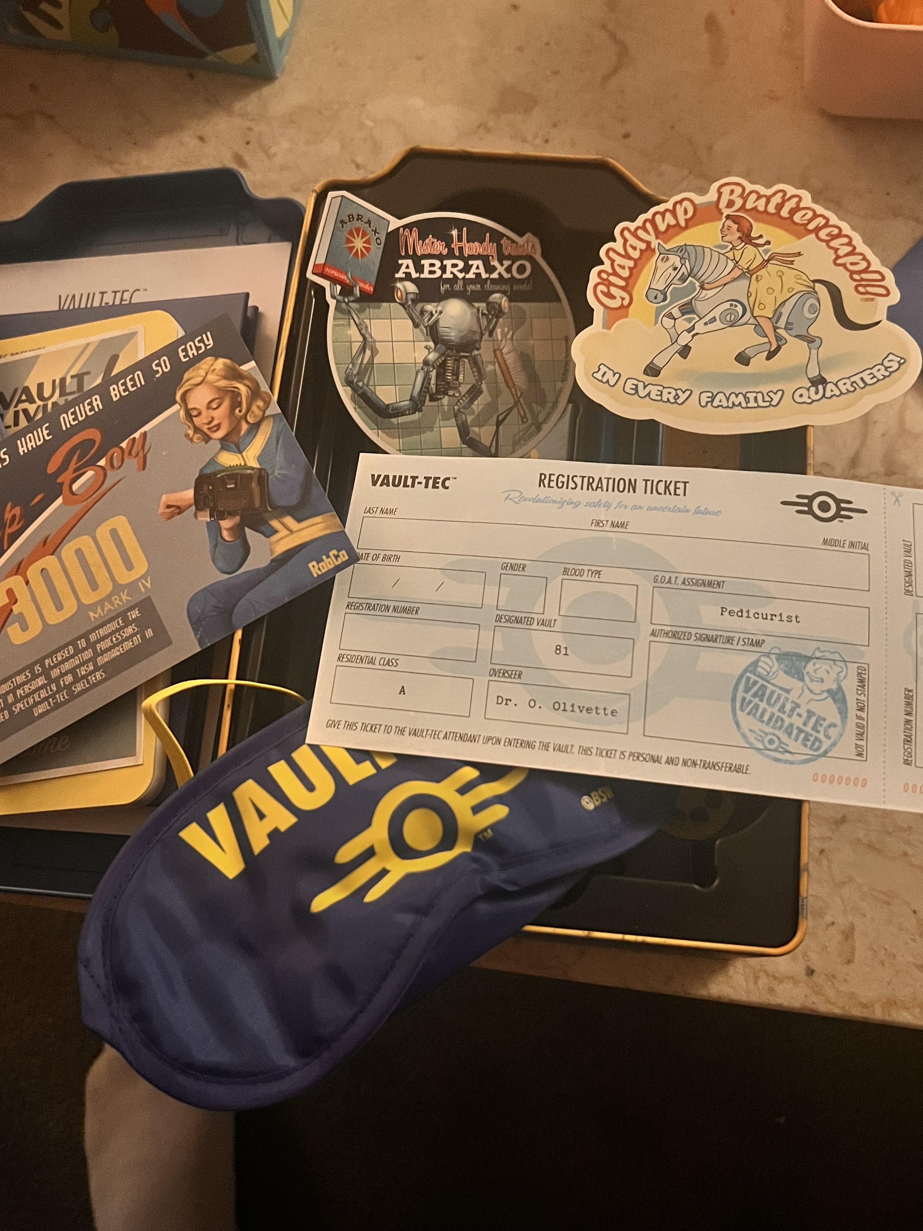Vault Dwellers Welcome Kit finally arrived! | Scrolller