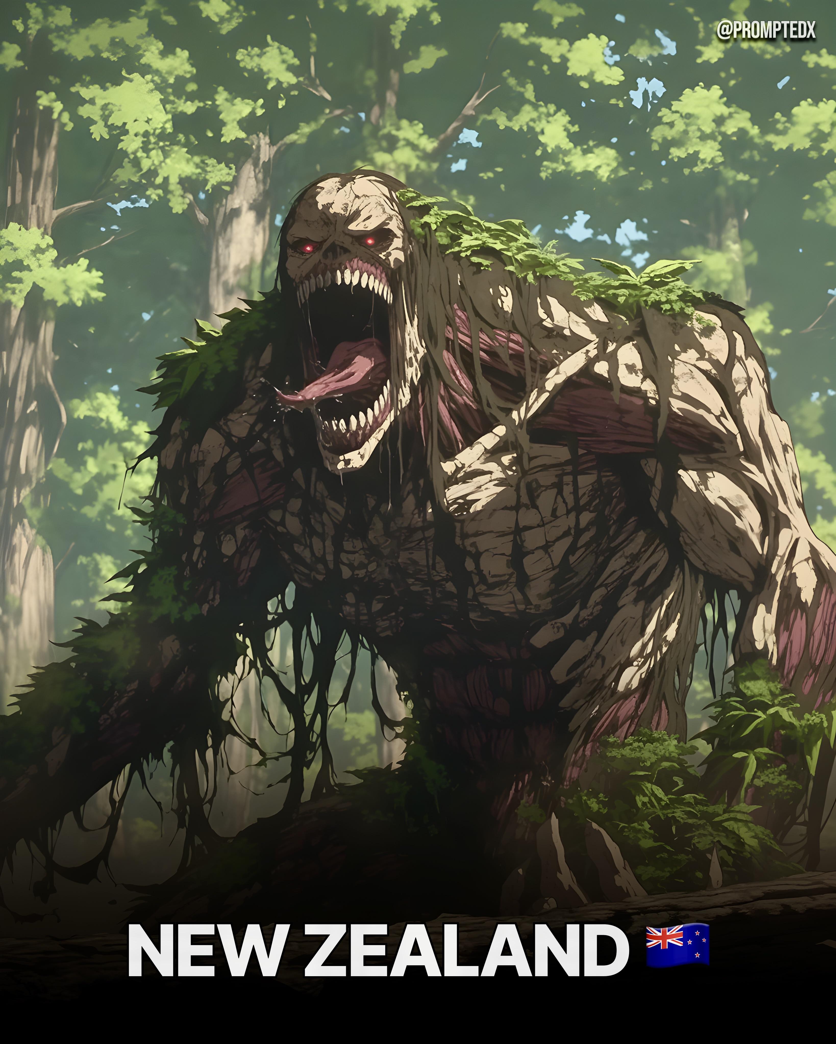 COUNTRIES as TITANS | Scrolller