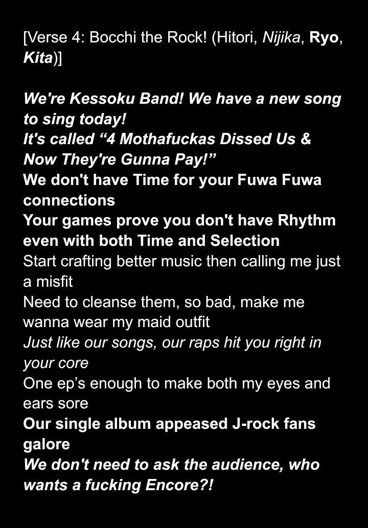 Discover more like BocchiTheRock: K-On! vs Bocchi the Rock! (Rap Battle) and Related Content ...