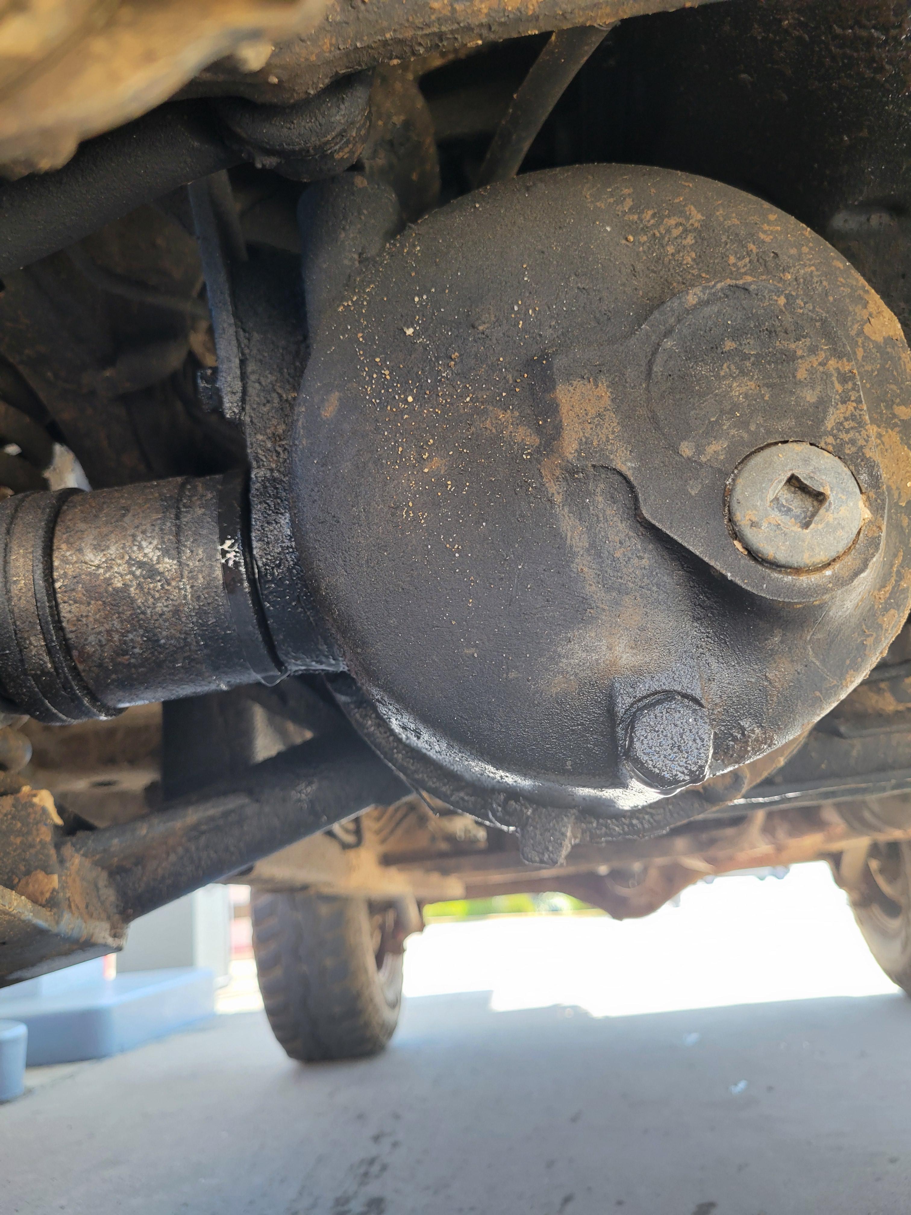 Is this an axle seal leak? | Scrolller