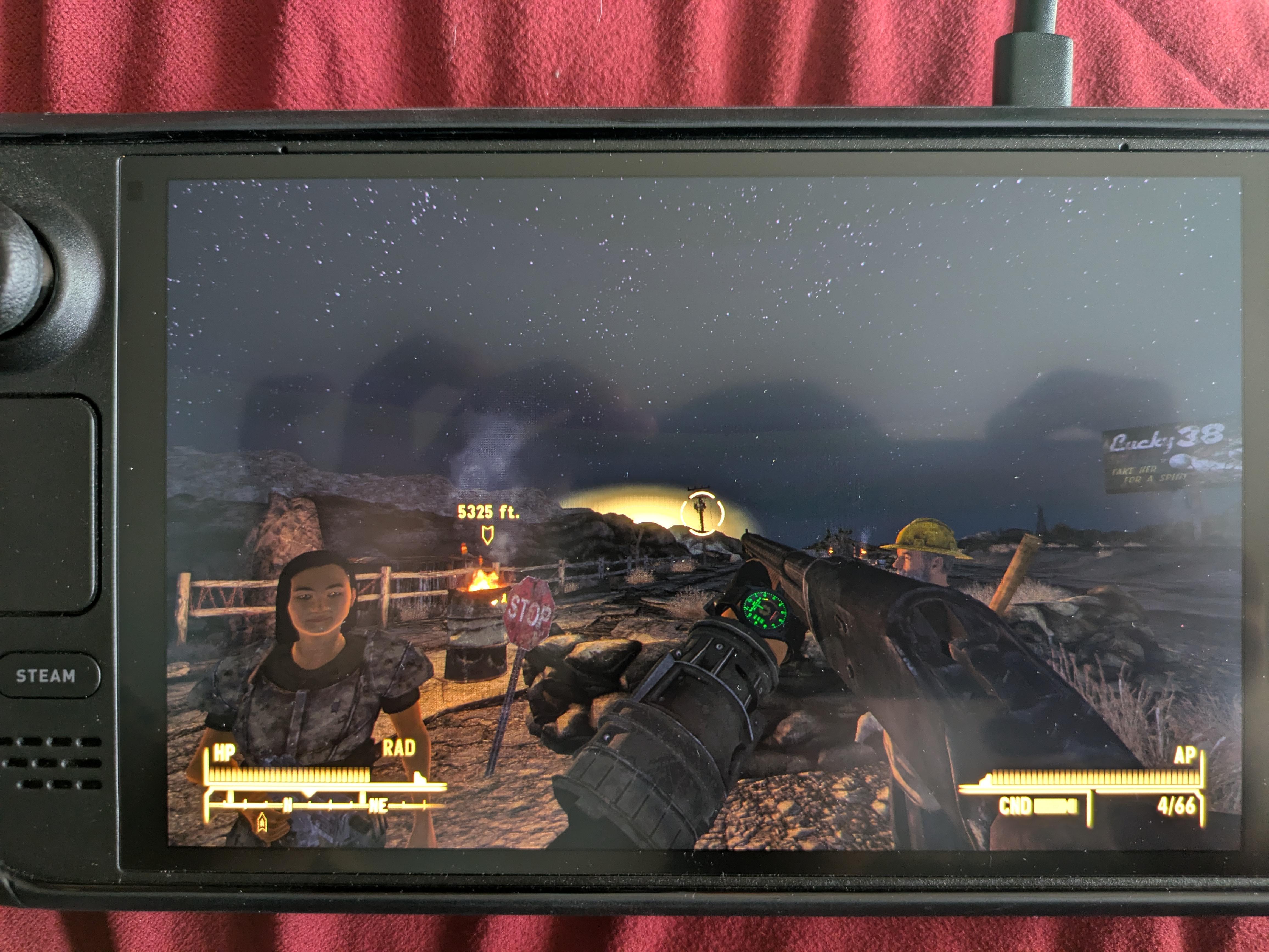 Fallout New Vegas running smoothly on deck with 160+ mods! | Scrolller