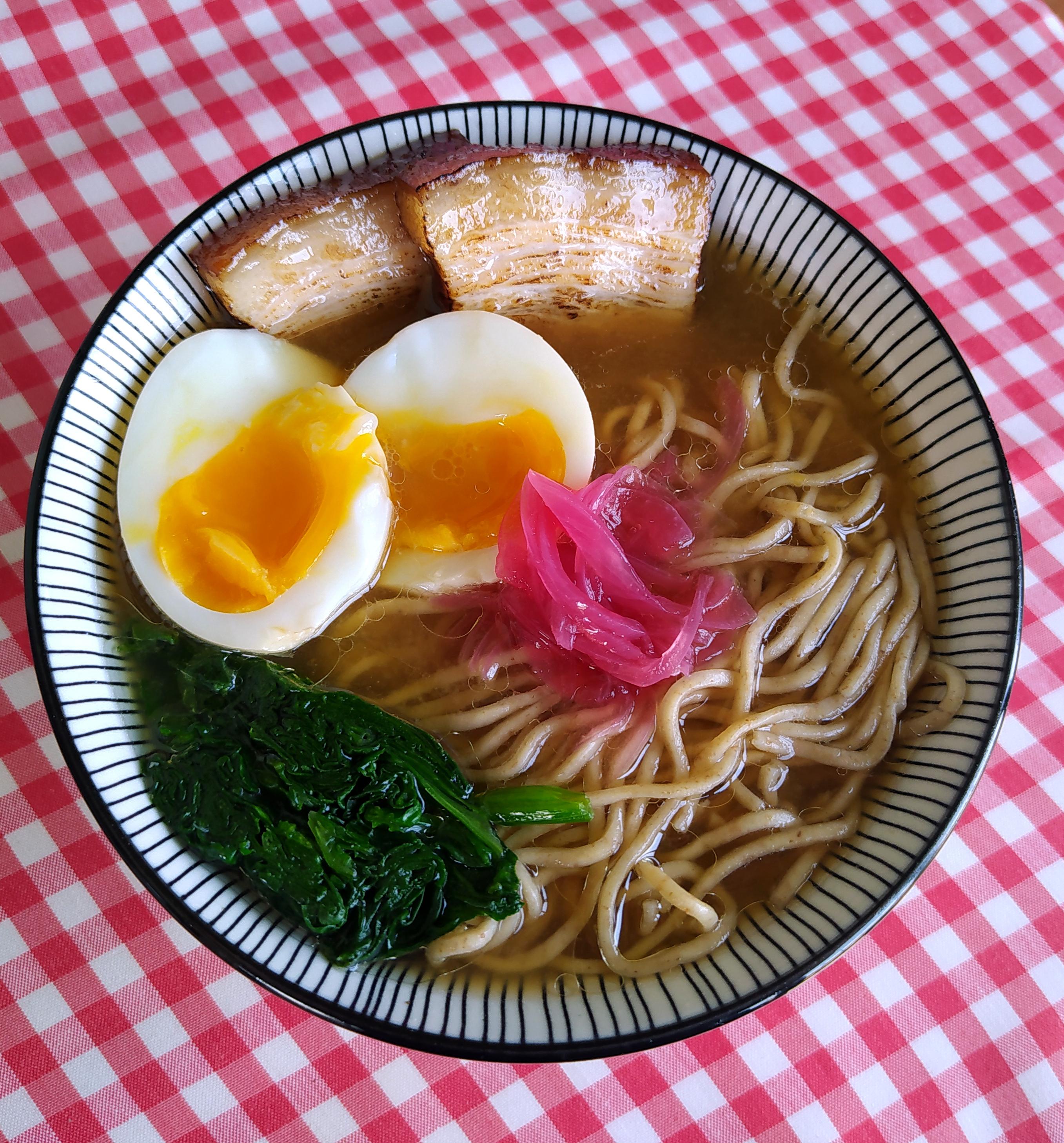 Two bowls of homemade miso/shio ramen by me | Scrolller