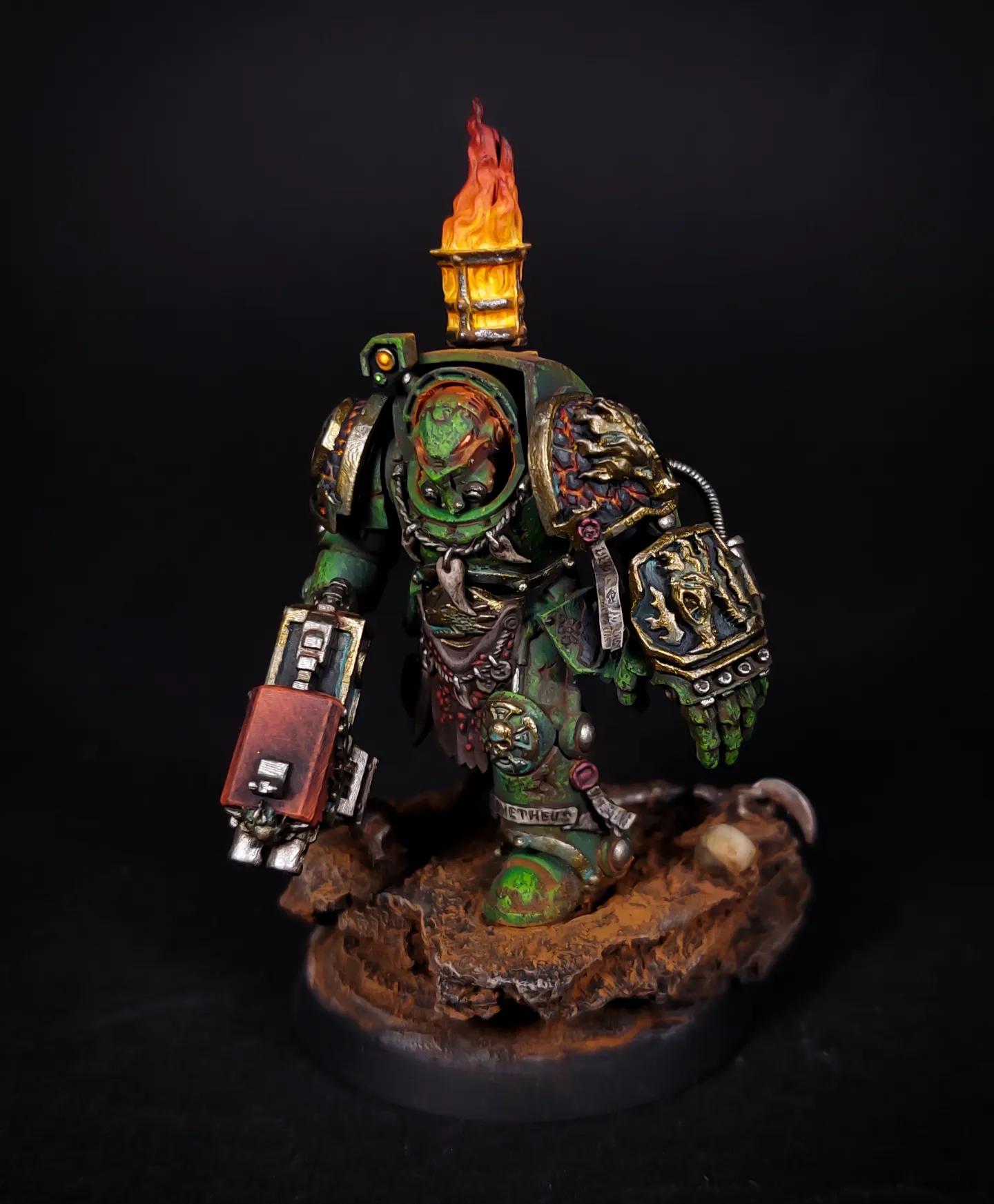 Custom Salamanders terminator I've painted recently. If you have any ...