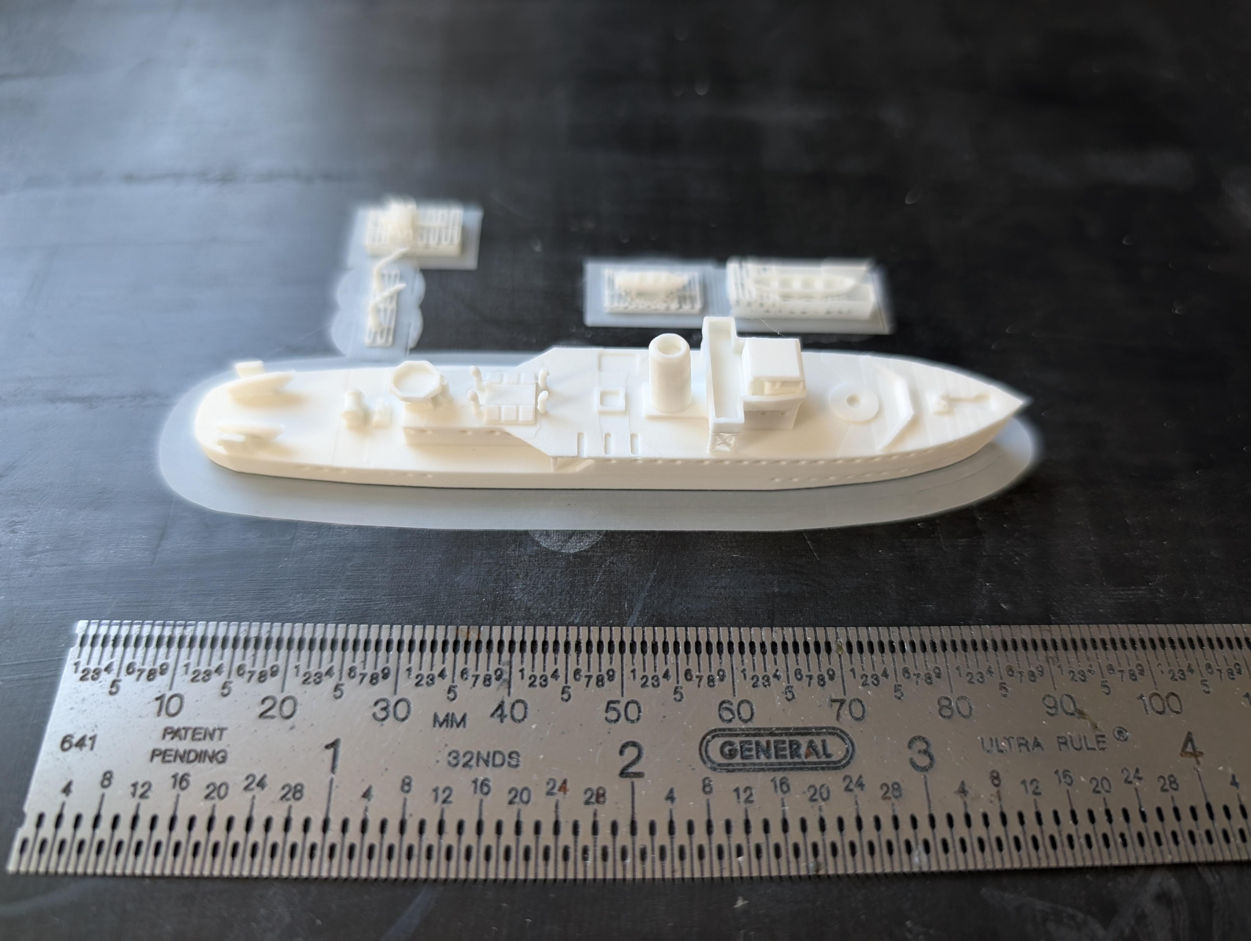 WW2 Minesweeper HMS Rye at 1/700 scale | Scrolller
