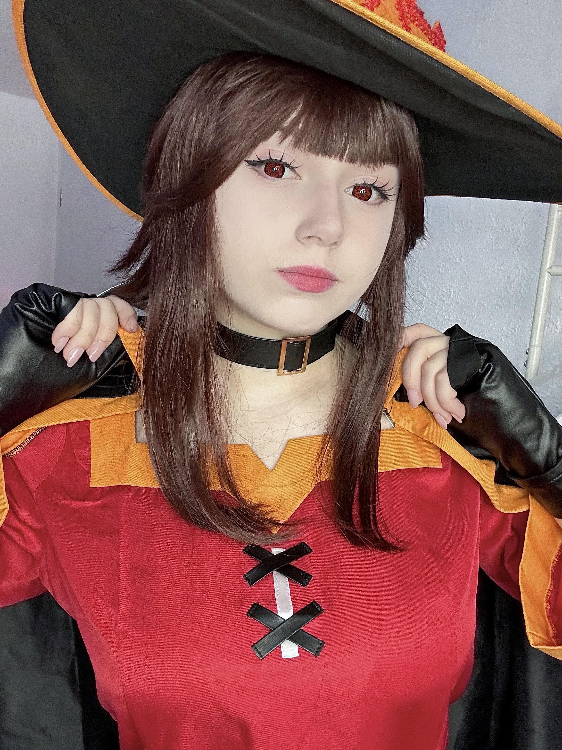 Discover more like Megumin: My Megumin Cosplay! 😎(Swipe for Smugumin) and Related Content ...