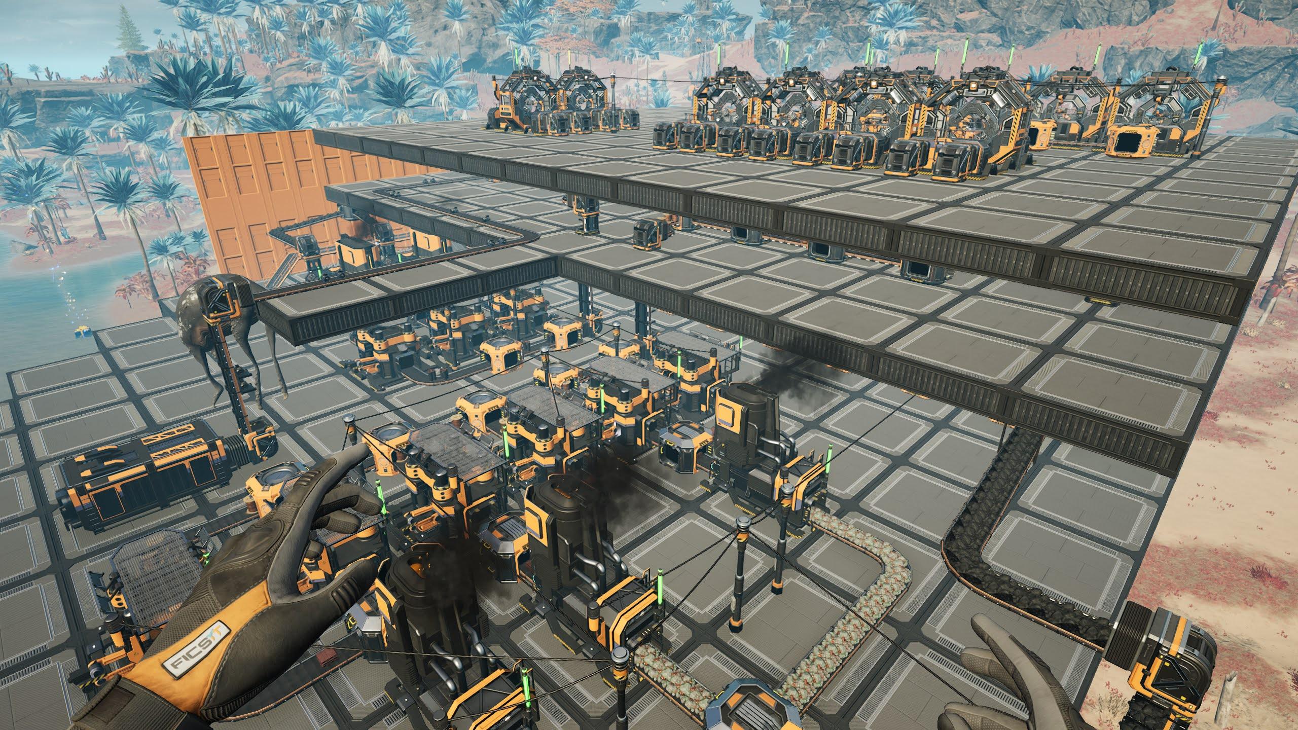 Built my first large-scale factory! | Scrolller