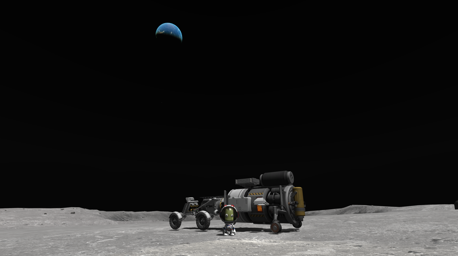 Photo Op from my Mun rover expedition | Scrolller