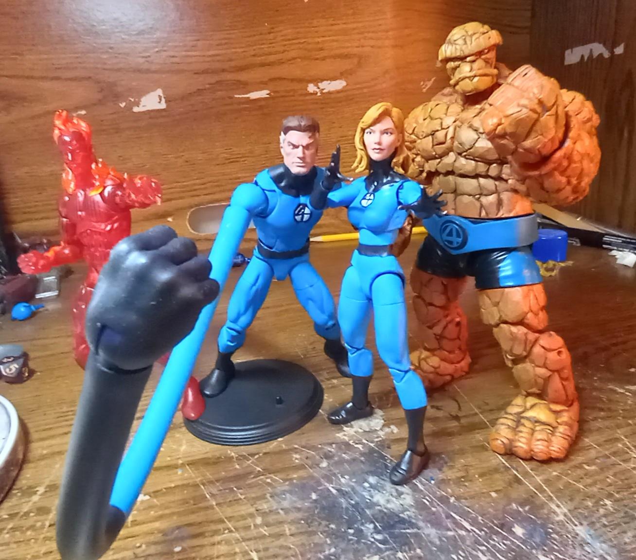 I finished my Reed Richards custom | Scrolller