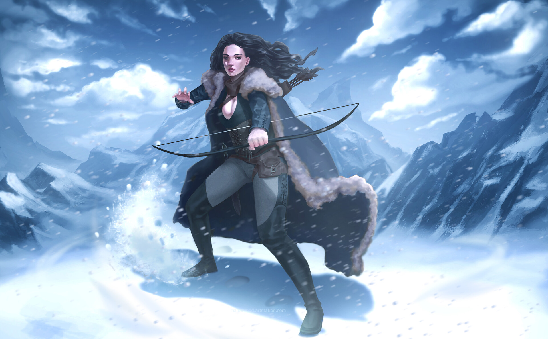 [OC] Attempted to redo an artwork I did about 12 months ago. Any suggestions or tips would be ...