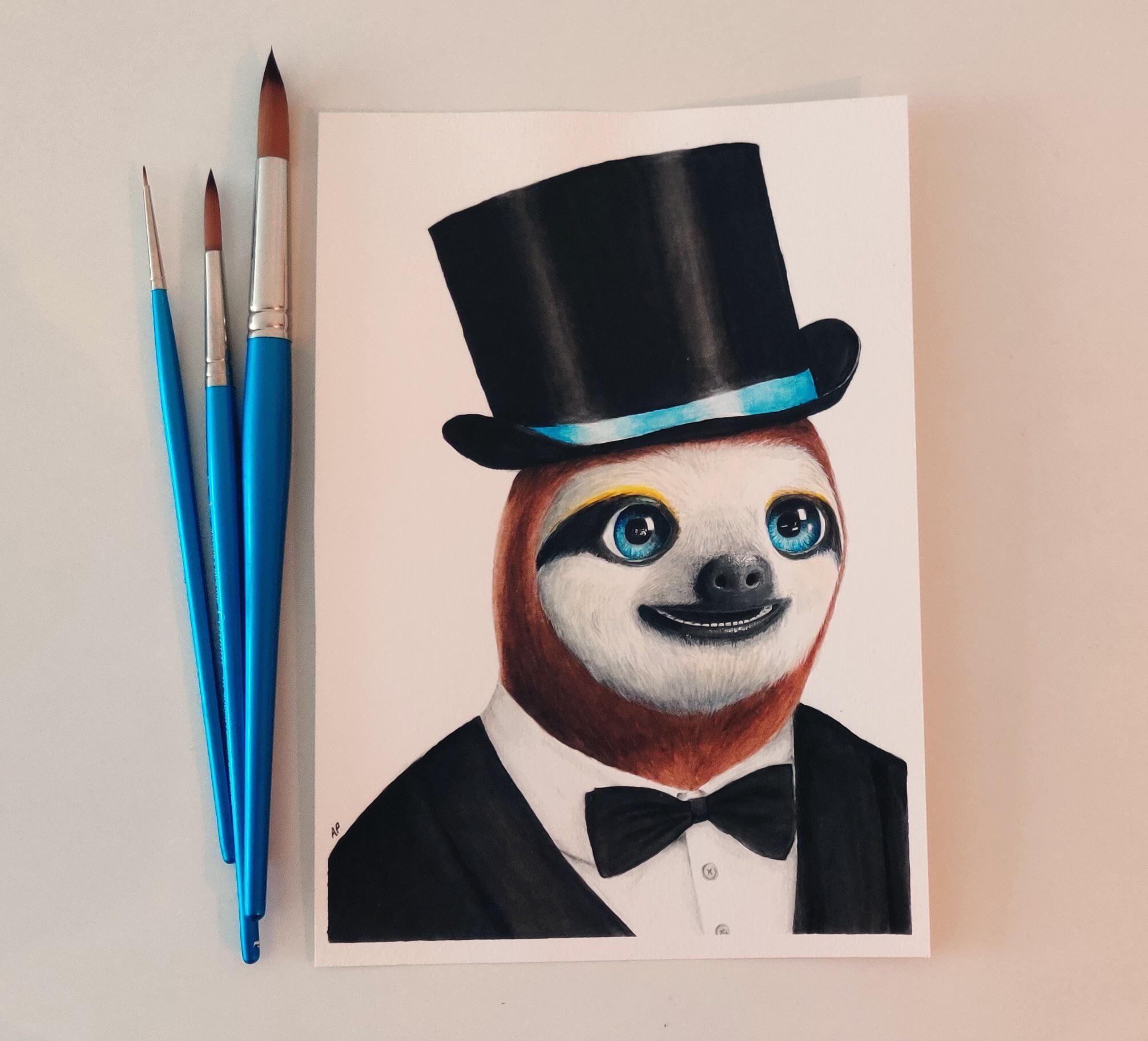 Dapper Sloth | Scrolller