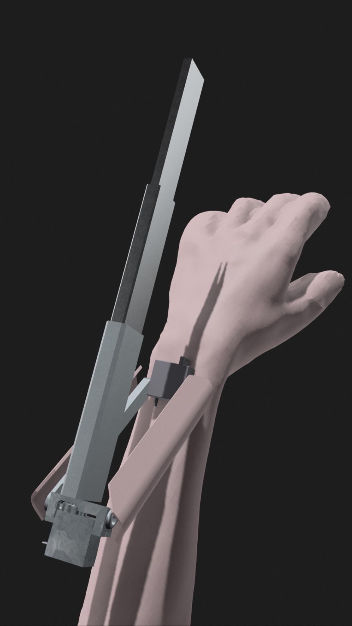 Working mantis blade prototype (WIP) | Scrolller