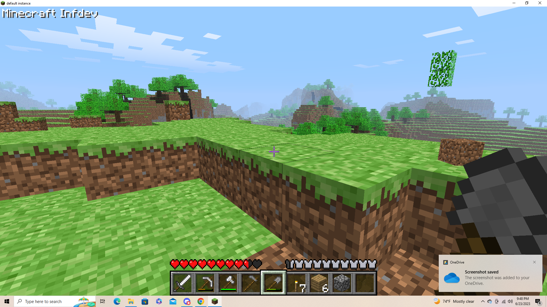 Playing every single version of minecraft from the first infinite ...