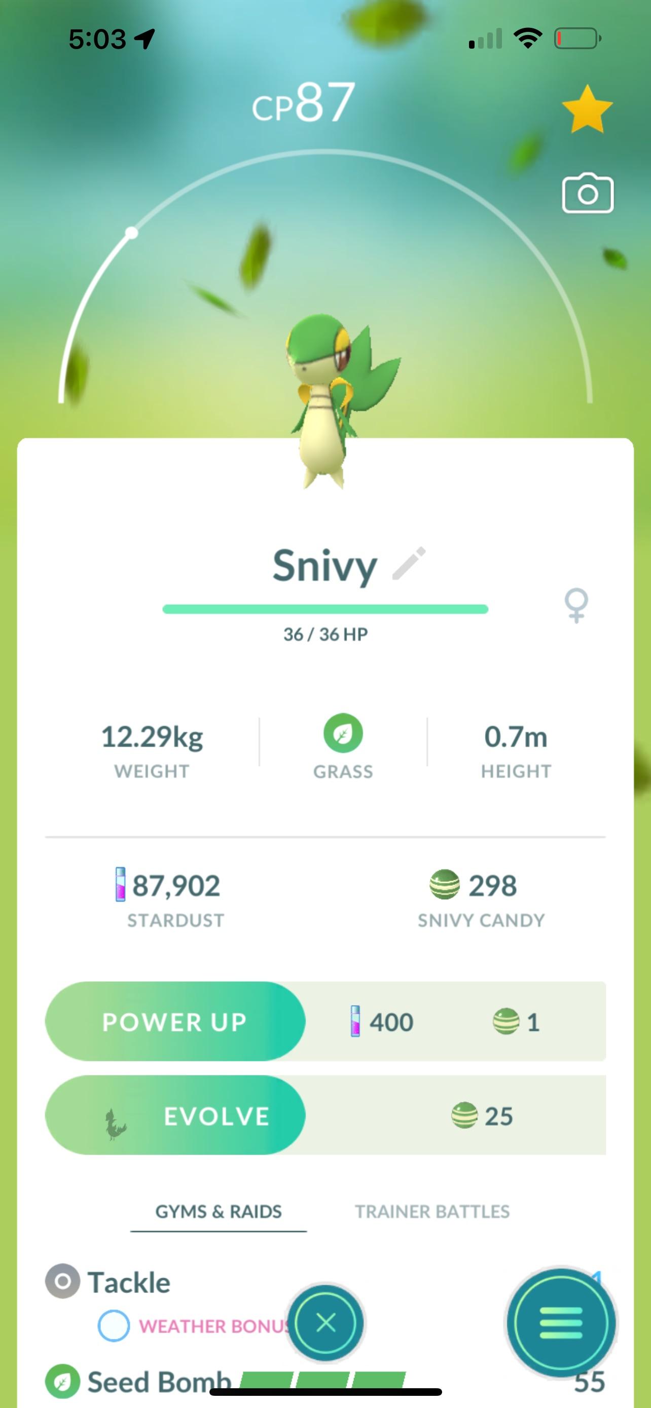 Fully evolve and candy? | Scrolller