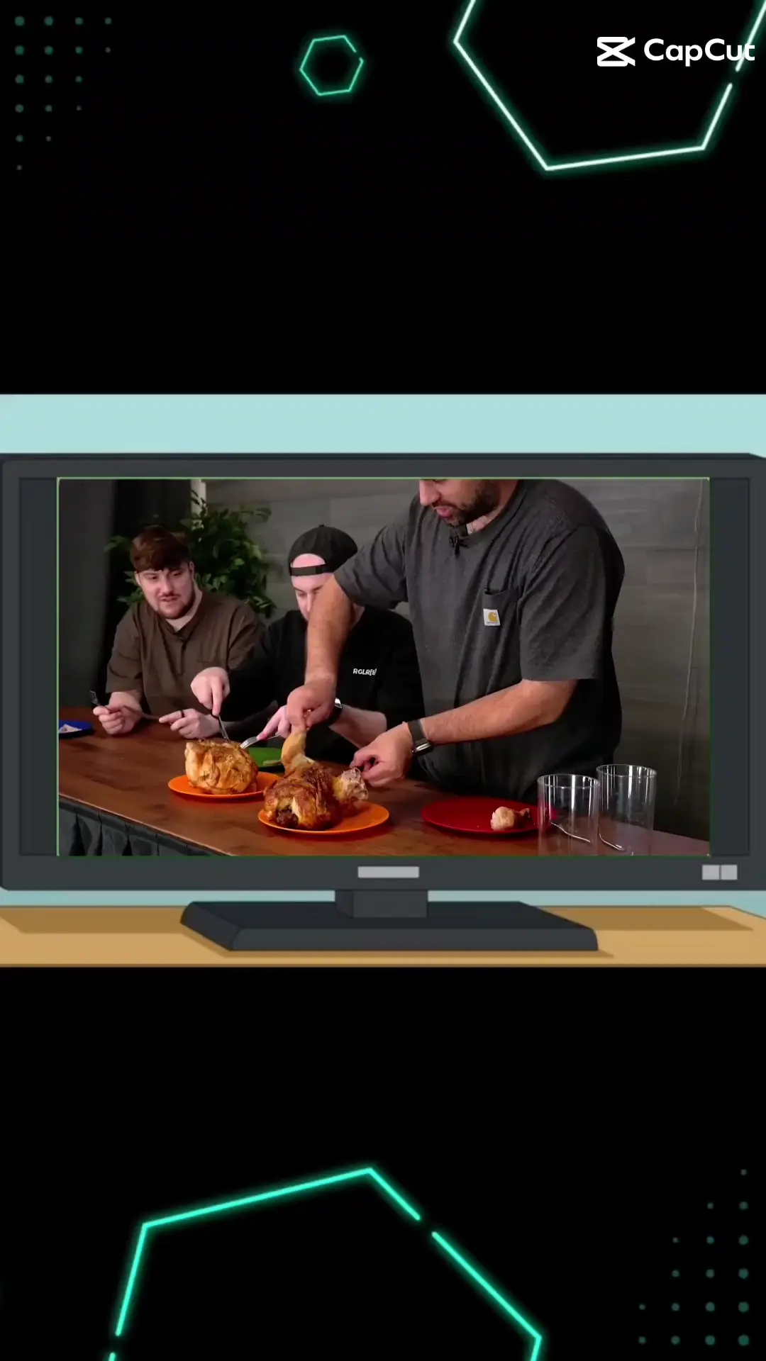 A family of 3 guys known as the Regulars. | Scrolller