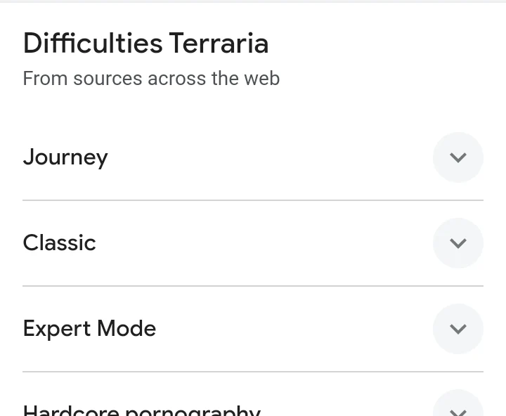 A normal list of terraria game mode | Scrolller