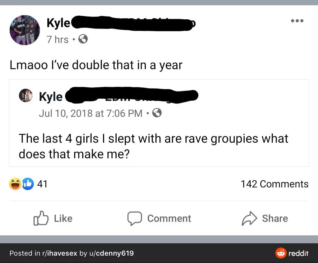 A rare sighting, a Kyle outdoing another Kyle! | Scrolller