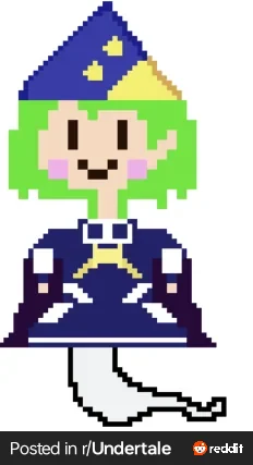 A sprite edit of Chara dressed as Mima [From Touhou]! | Scrolller
