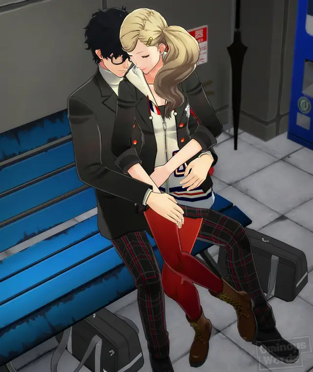 Ann Takes a Nap on Joker's Lap (render by @ominous_words) | Scrolller