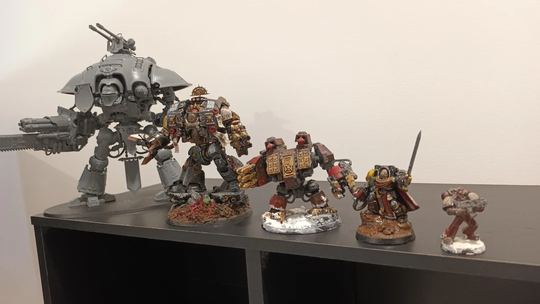 I guess a warhound titan is the next logical step? | Scrolller