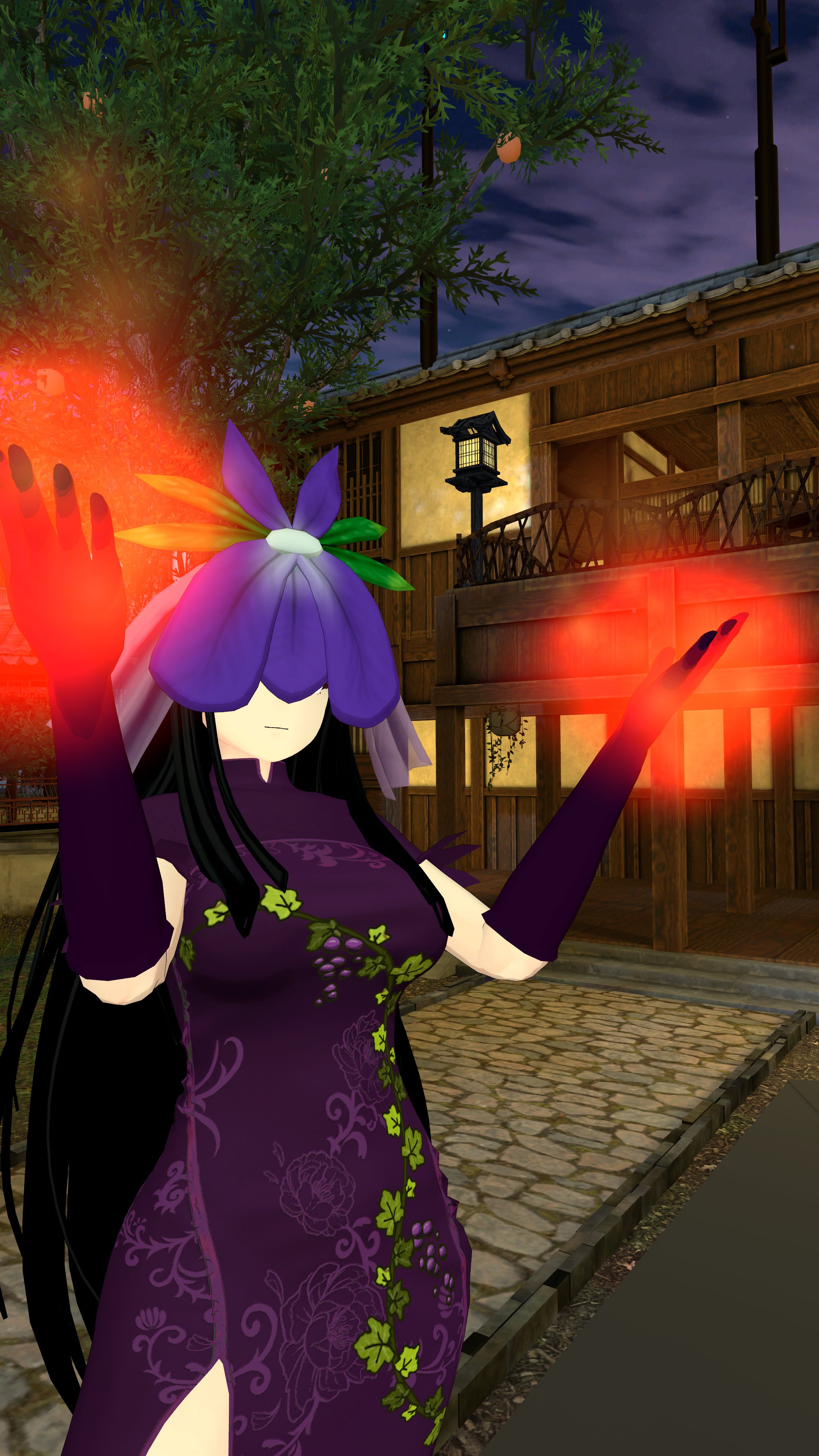 Made a model of the grape from Touhou 19 for VRChat | Scrolller