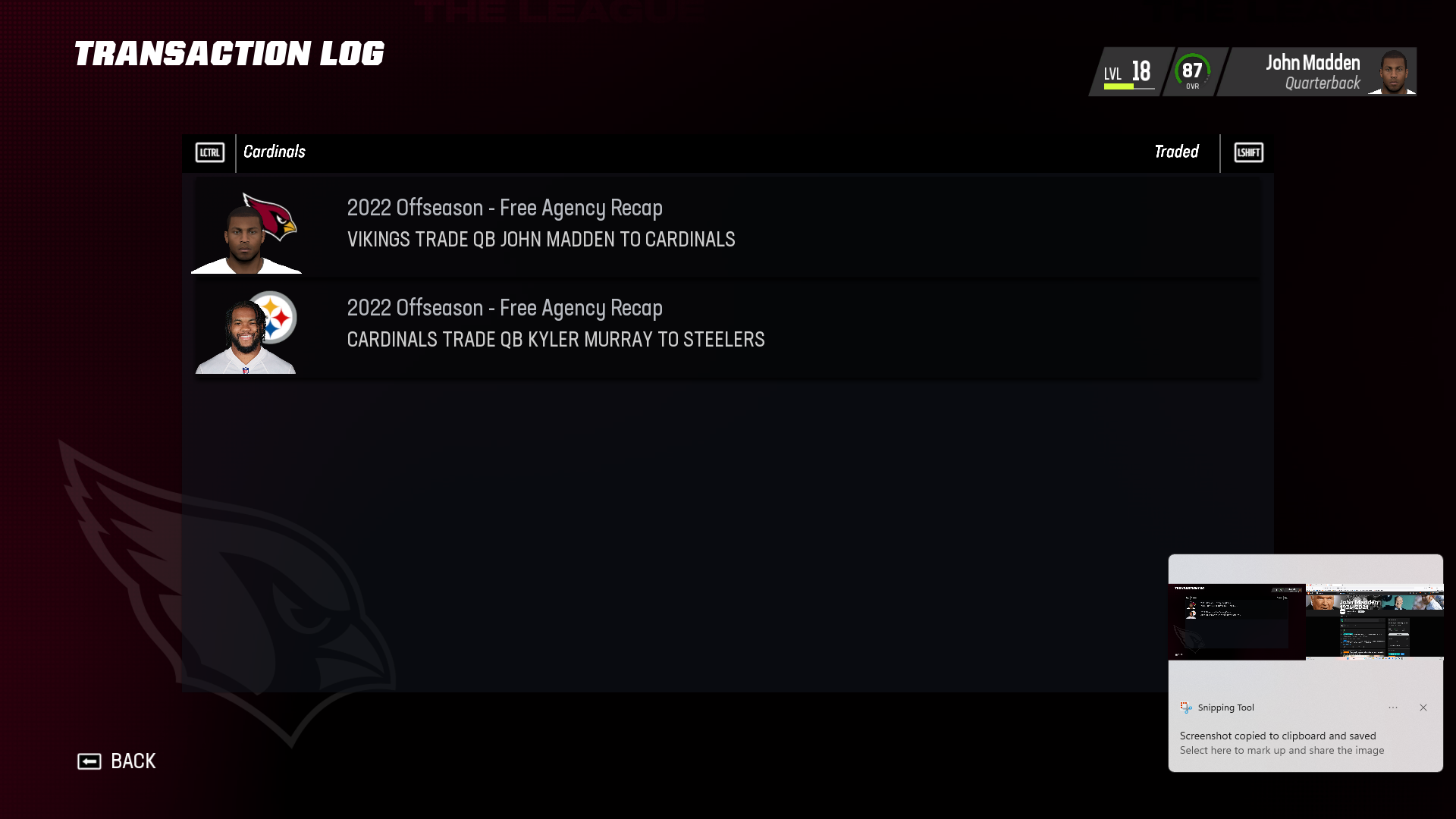 Discover more like Madden: Why is this possible? I got traded as soon as I signed my max ...