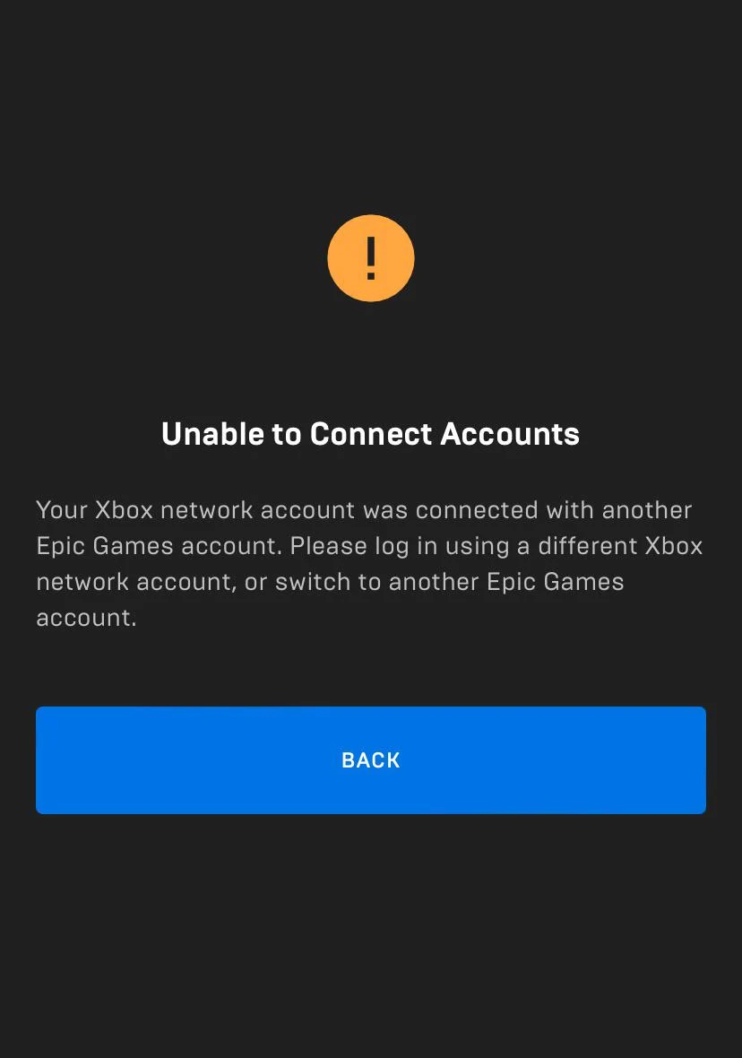 Idk if this is right place for help but I can’t link my switch fn account to Xbox | Scrolller