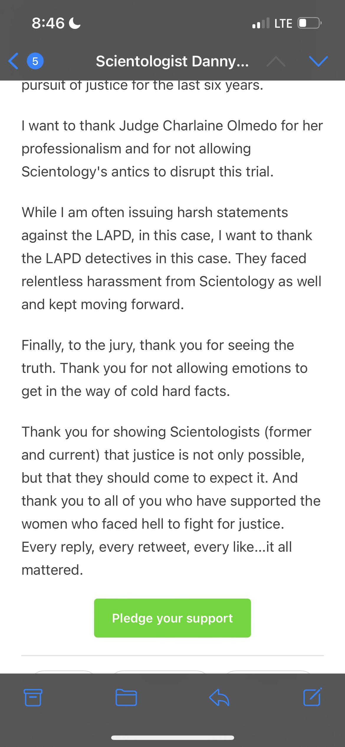 Leah Remini shares that Danny Masterson was convicted of rape | Scrolller