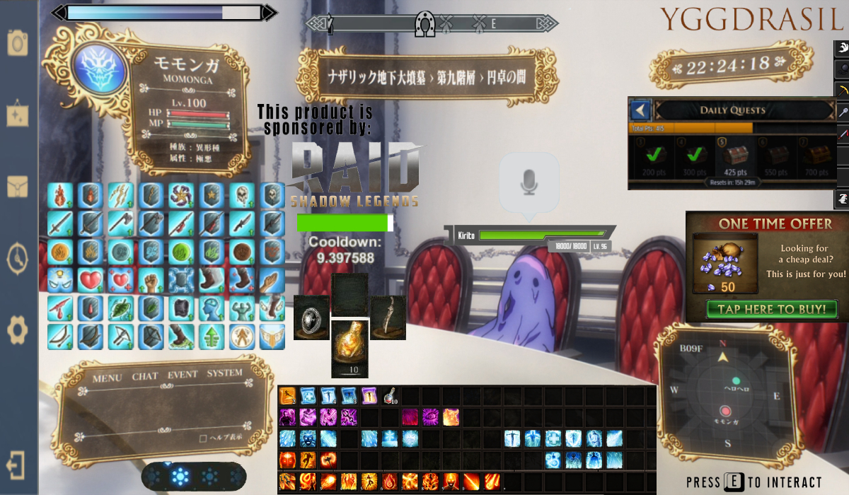 Discover more like Overlord: Momonga's POV looked too unrealistic for a MMORPG so I fixed it and ...