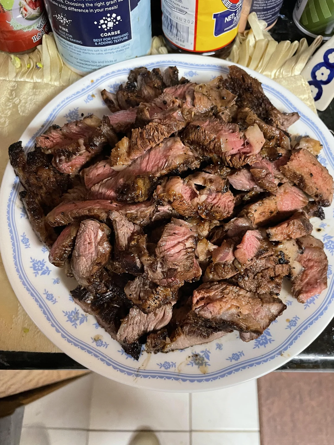 Pile of prime ribeye steaks | Scrolller