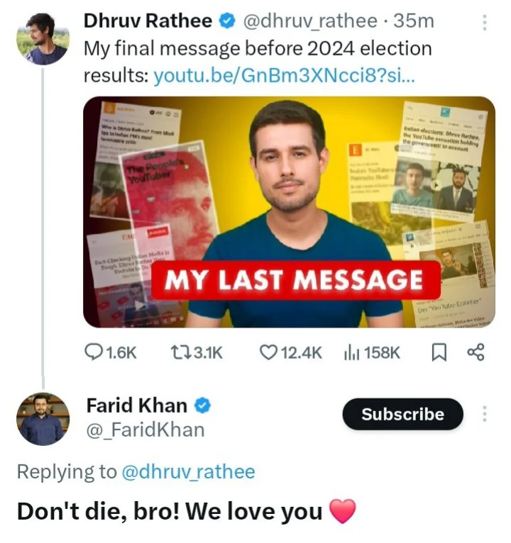 Dhruv Rathee Dead! | Scrolller