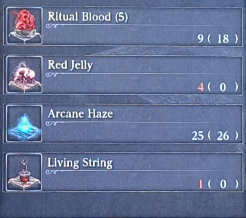 Where do i easily get 4 "Red Jelly" and a "Living String"? | Scrolller
