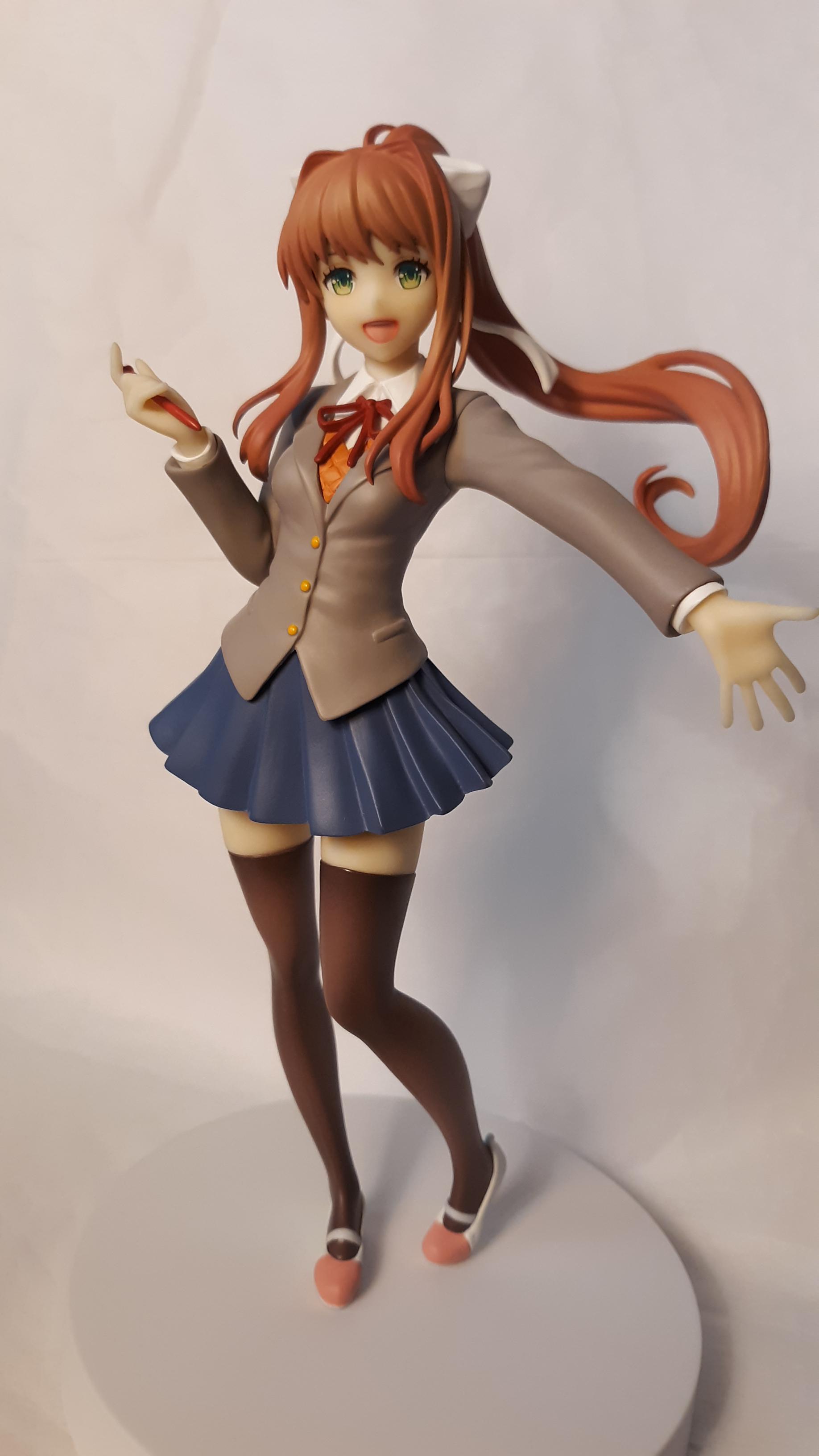 Okay, everyone! Time to share photos of your new Monika figures! | Scrolller