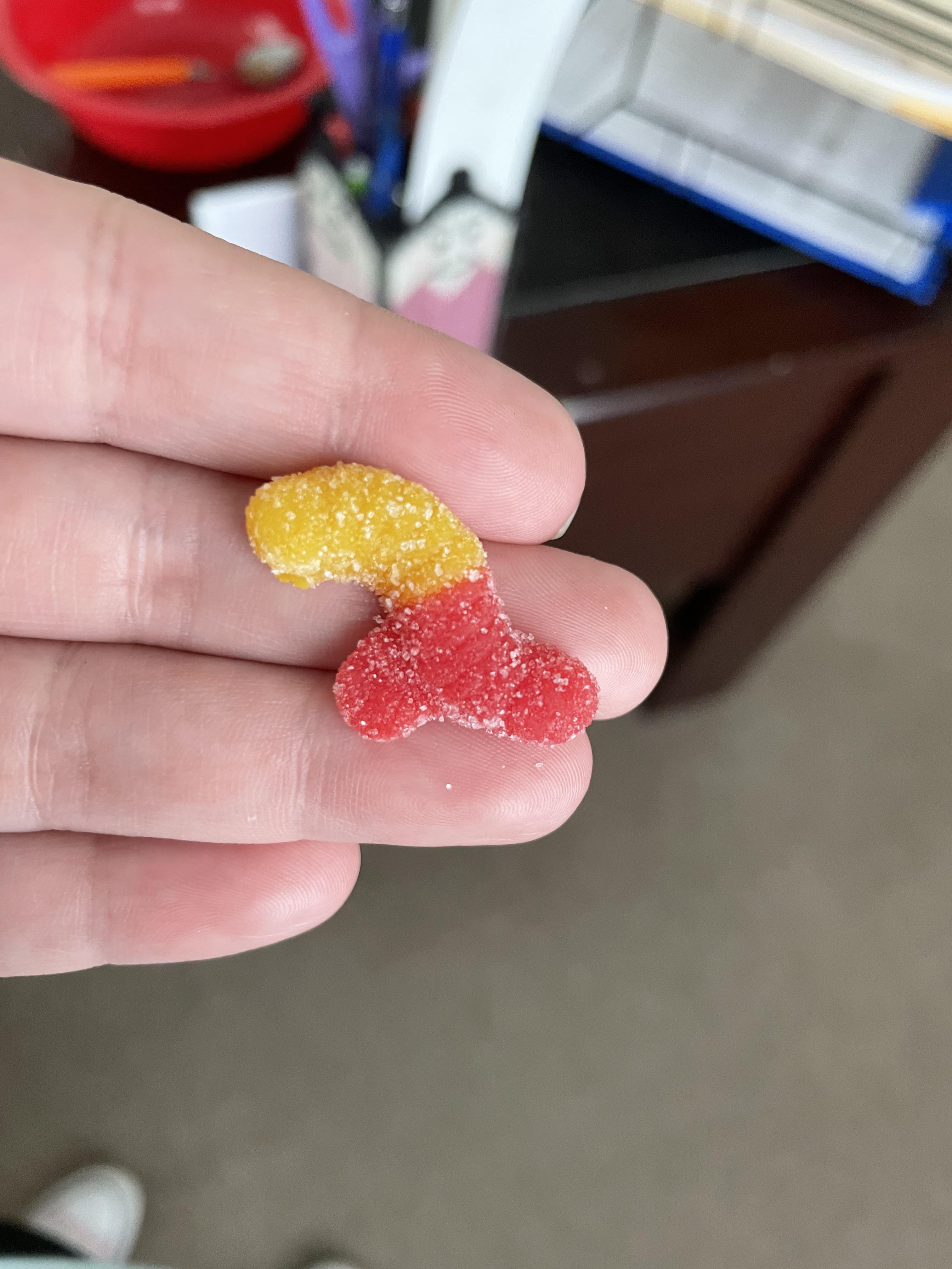 My sour gummy worm | Scrolller