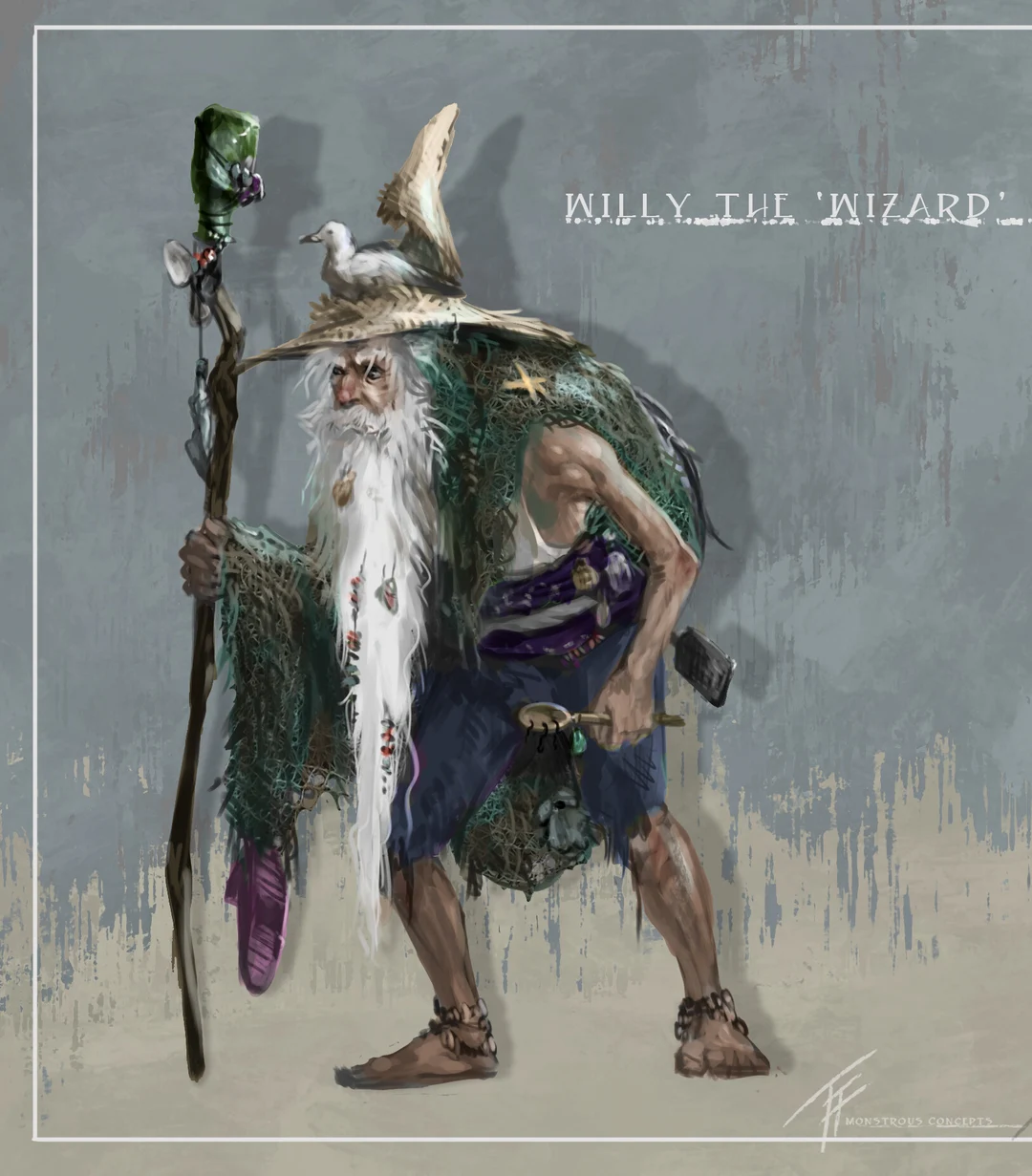 Willy the Wizard by Tina Fulton (Tinadactyl) | Scrolller