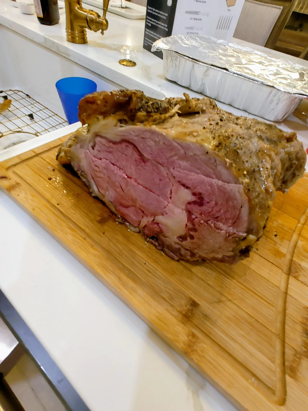 First time cooking prime rib in an oven bag. It turned out amazing | Scrolller
