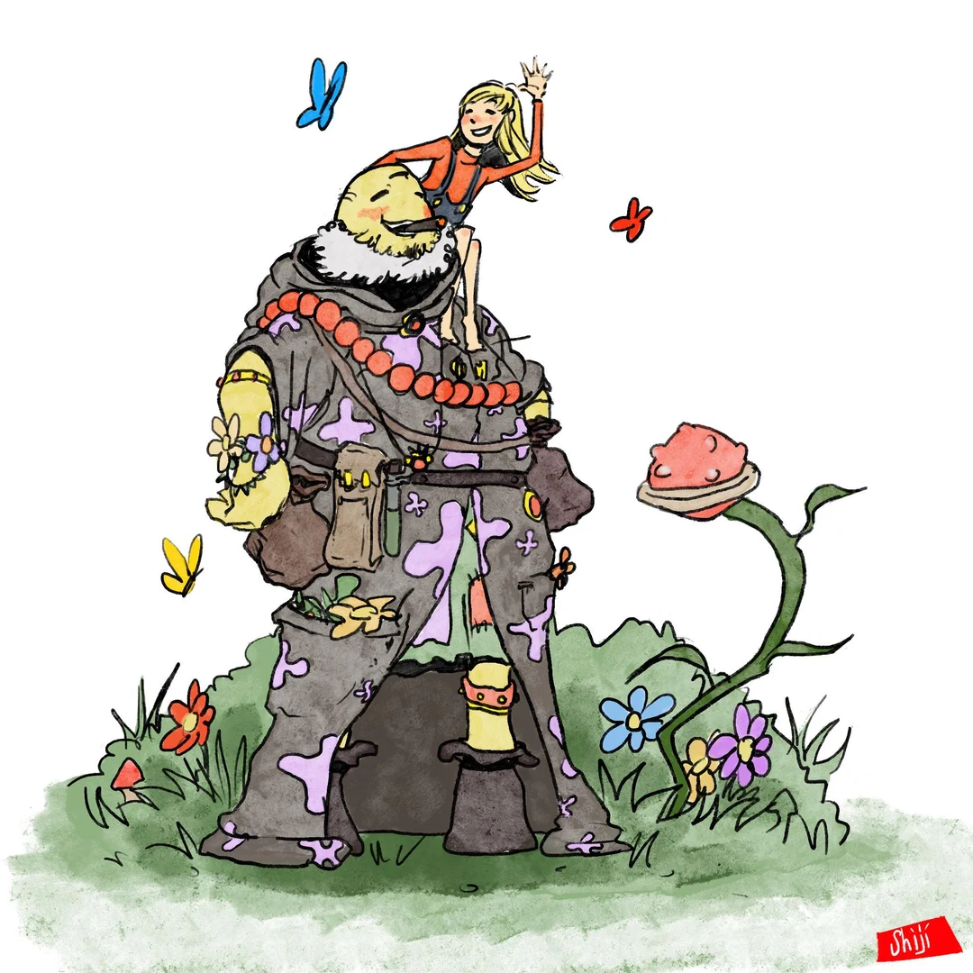 Friends, shiji, digital, 2024 | Scrolller