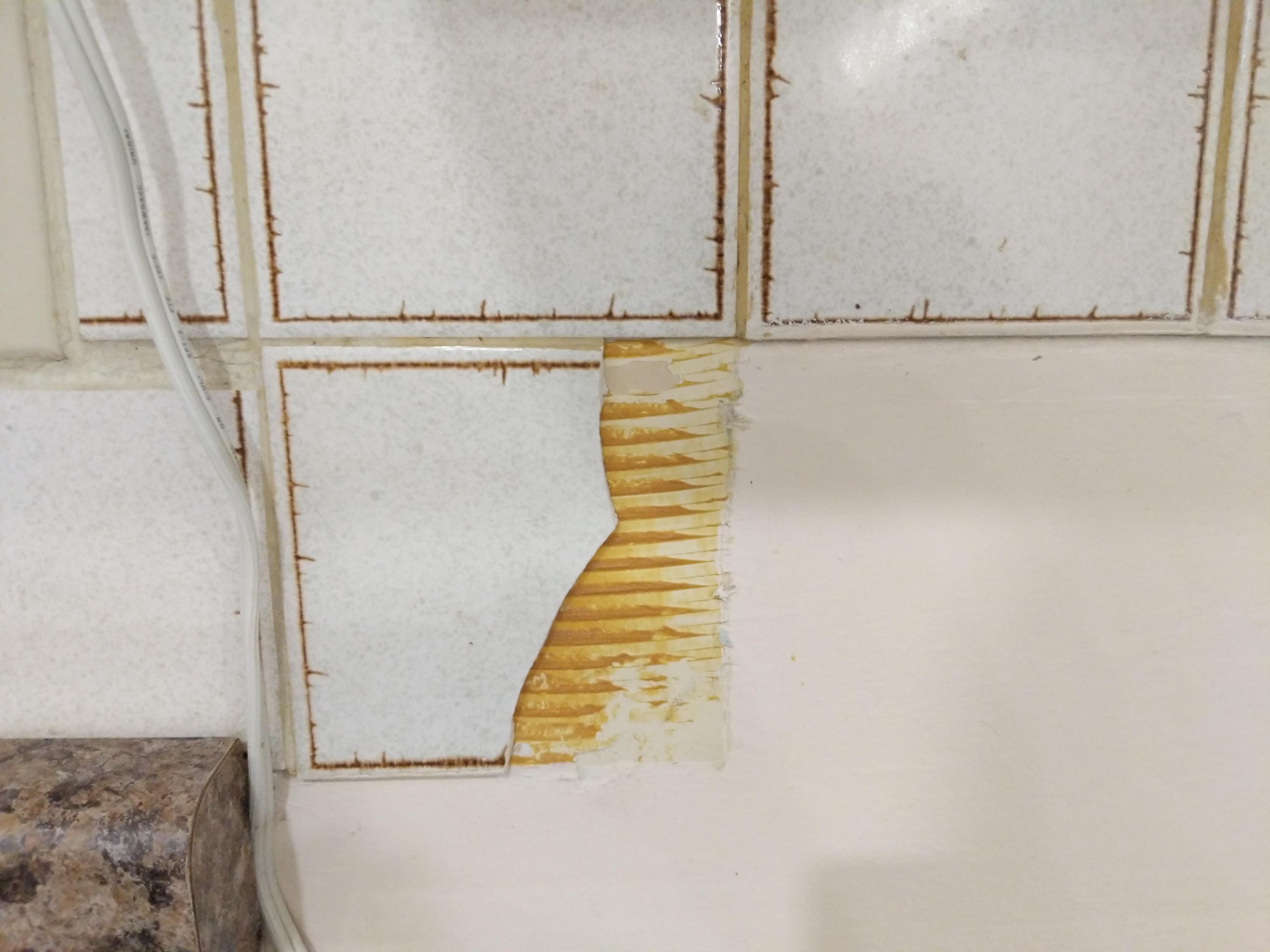 Redoing kitchen backsplash. Do I need to remove this mastic before retiling, and if so, how to ...