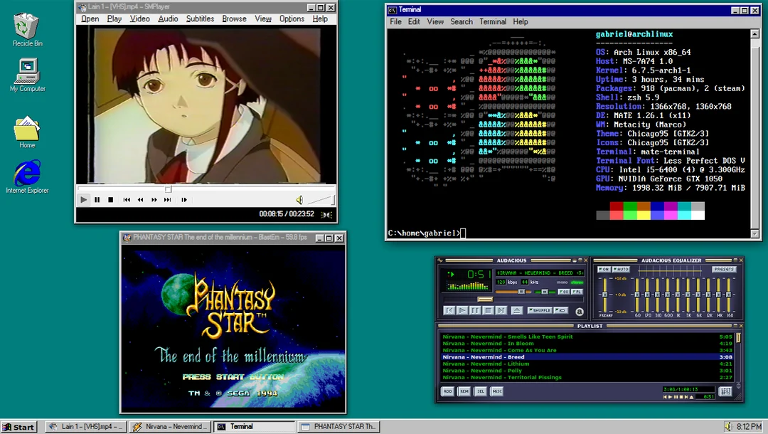 [MATE] Update of my Arch95 | Scrolller