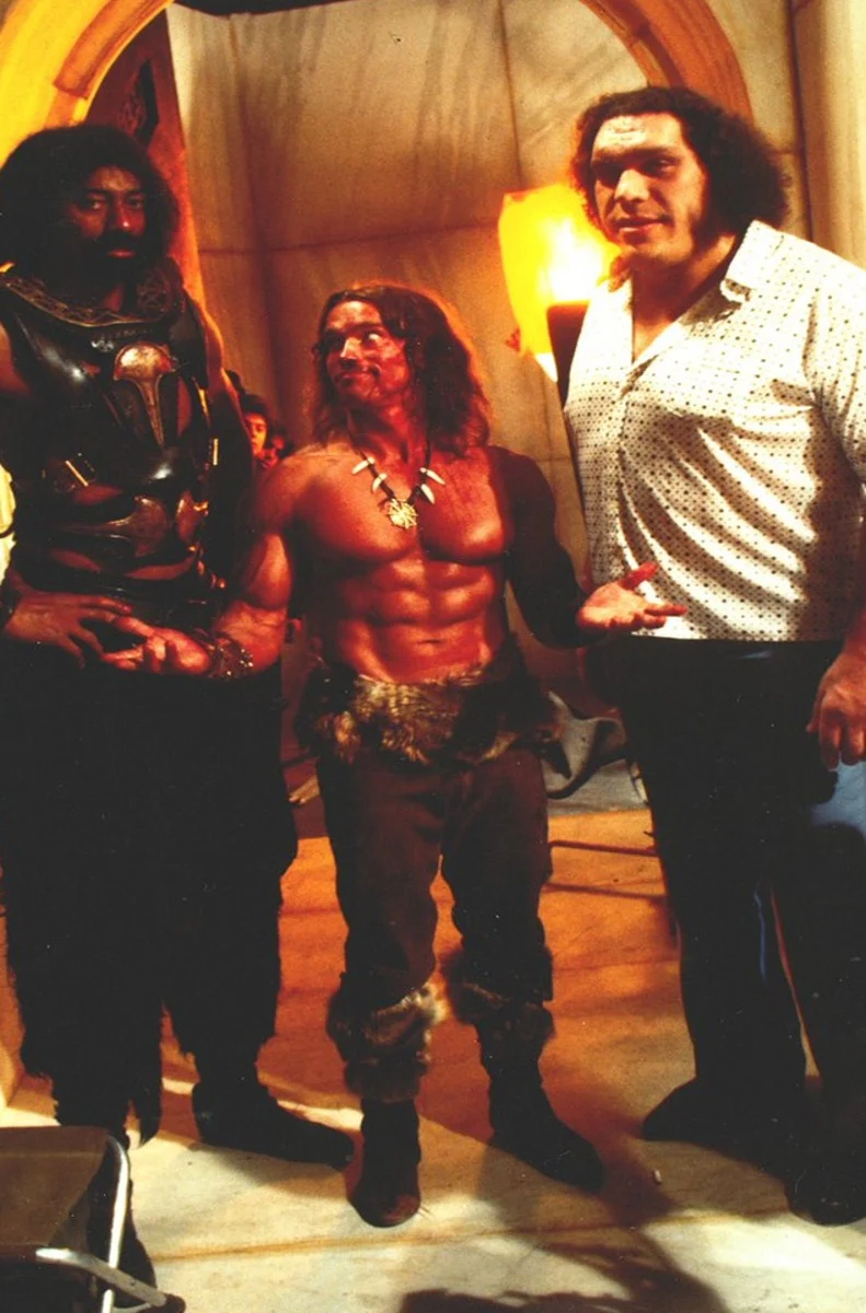 Wilt, Arnold and Andre, 1983 | Scrolller