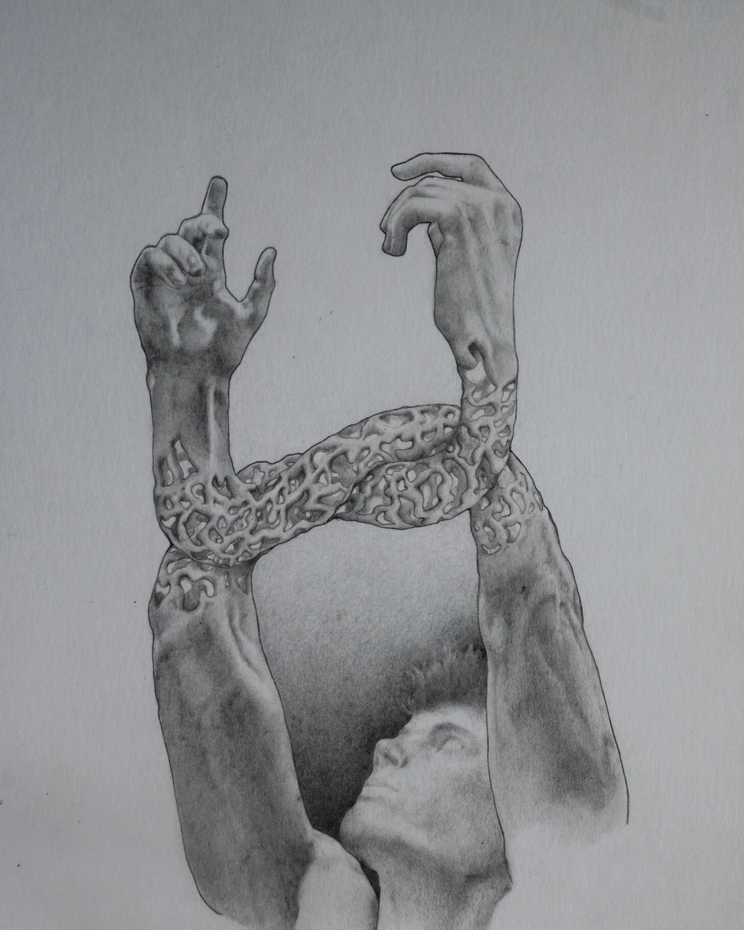 DRAWING 3, GRAPHITE ON PAPER | Scrolller