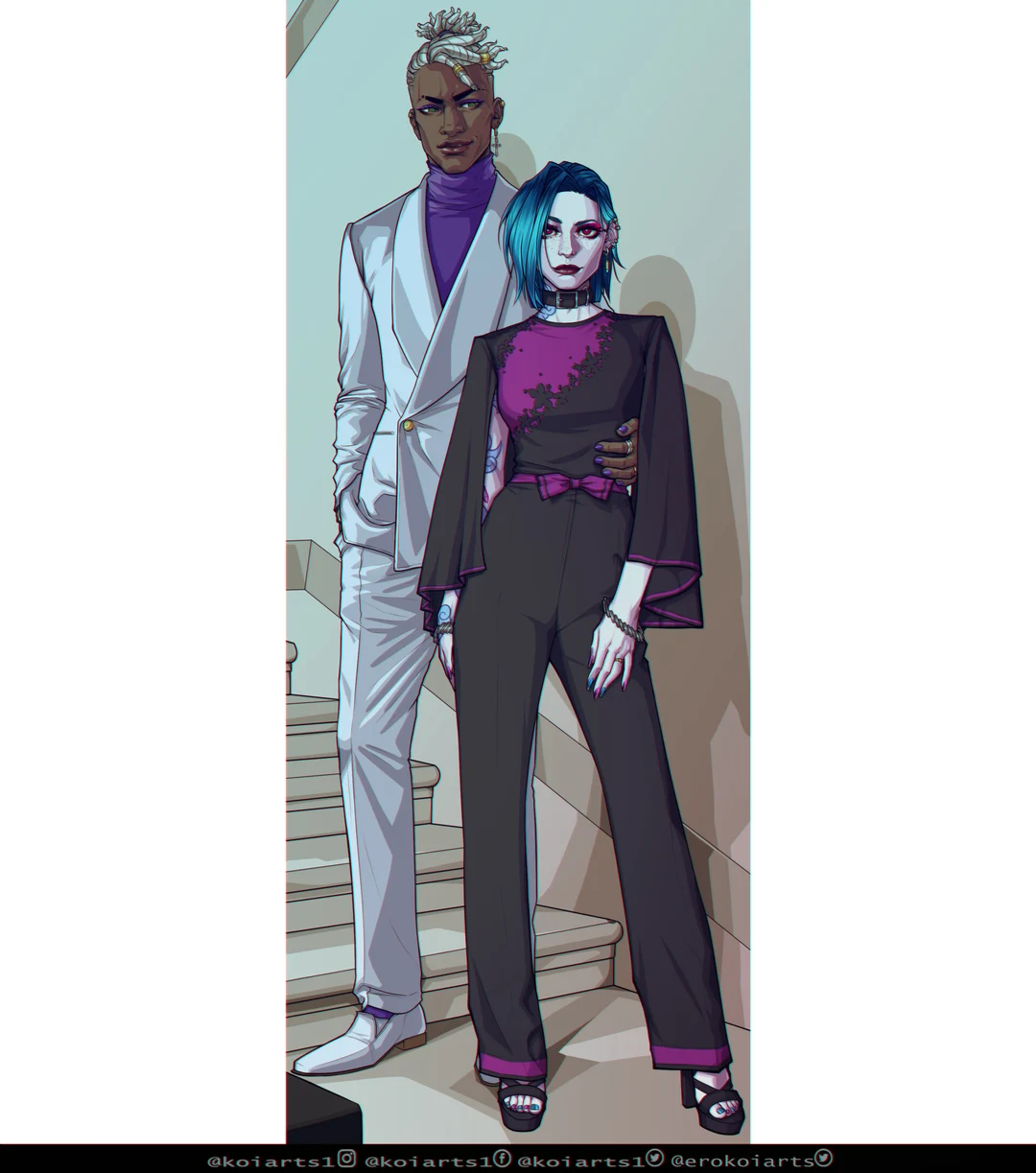 Jinx & Ekko by Alejandro Koi Ipinza | Scrolller